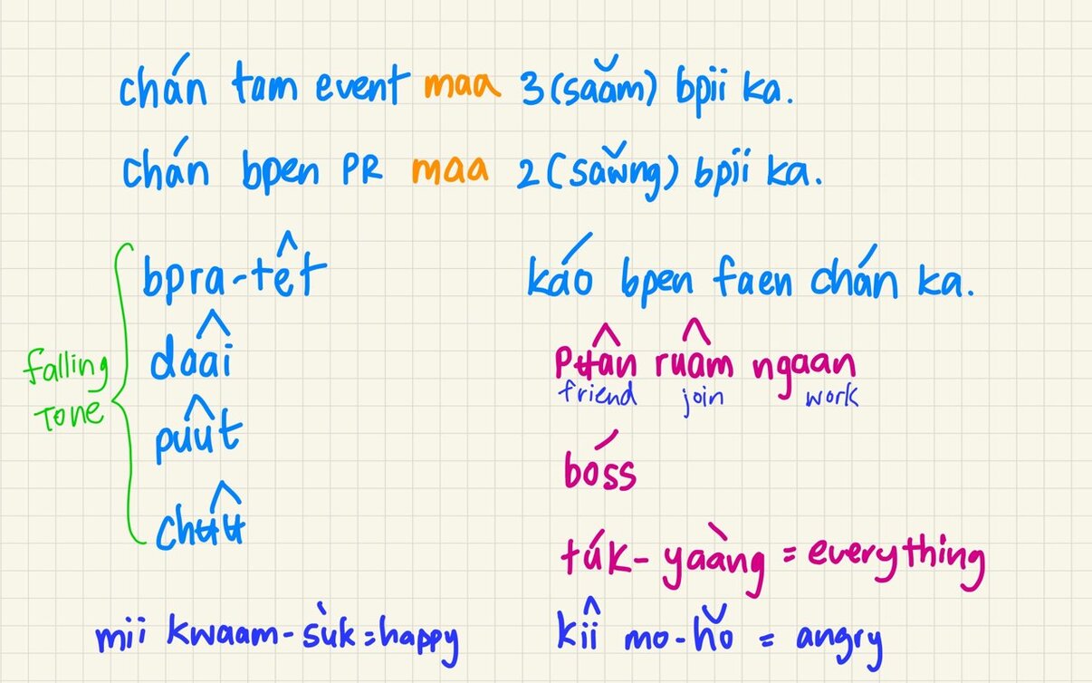 Learning Thai for Work - AmazingTalker